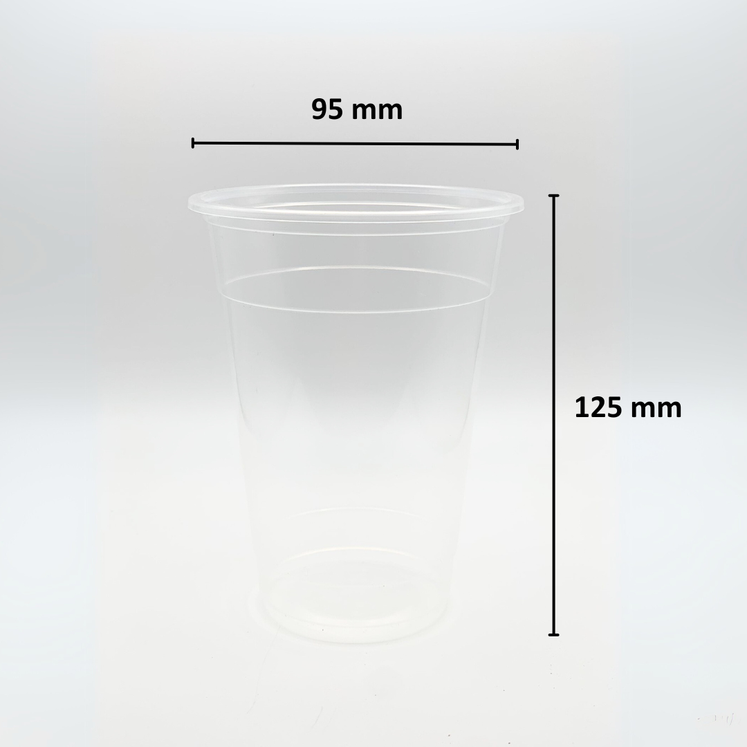 (Inc VAT) 500CC PP CUP 標準杯 (2000PCS) | Boba Formosa