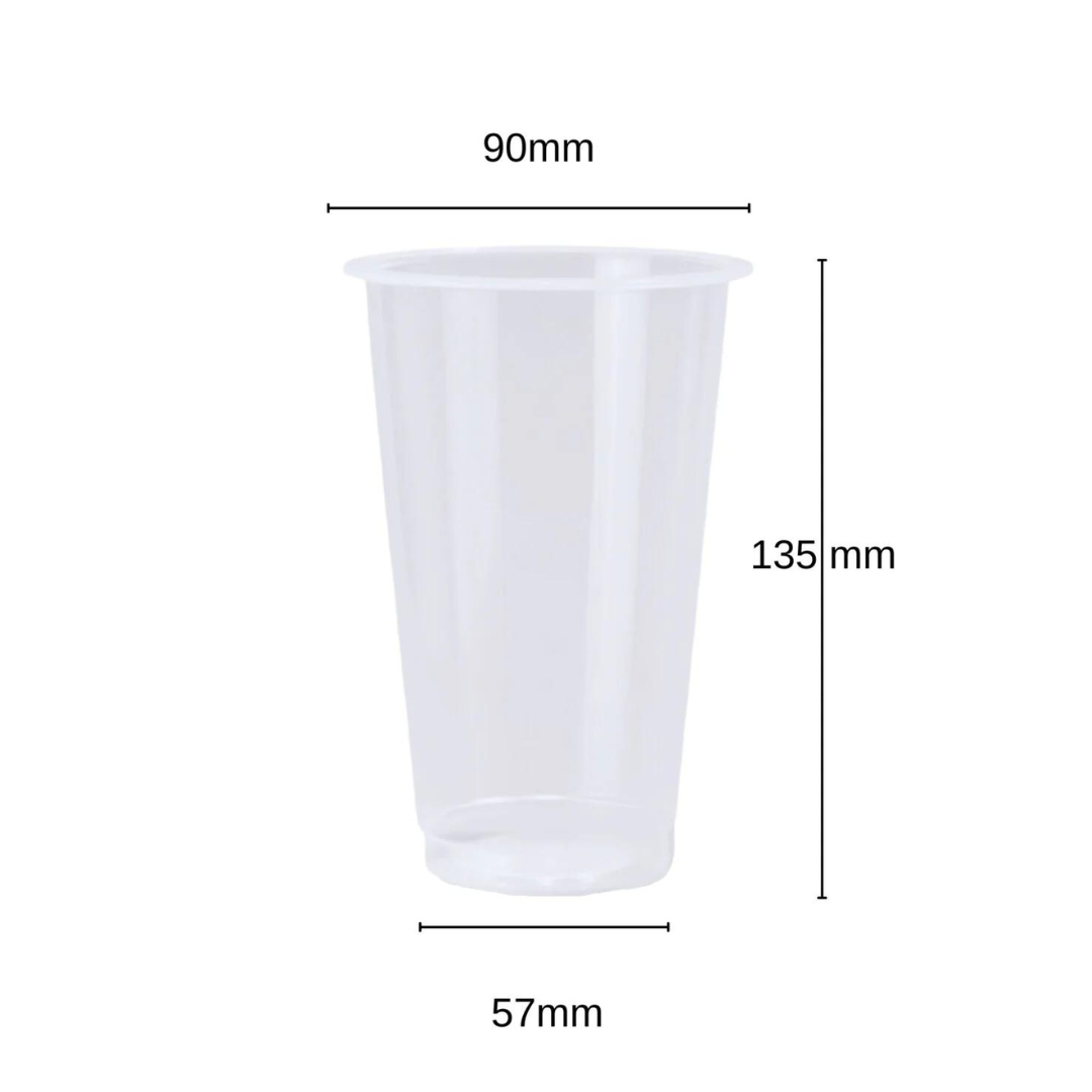 (Inc VAT) 90 500cc tall hard CUP (500pc) 90口徑高硬杯 | Boba Formosa